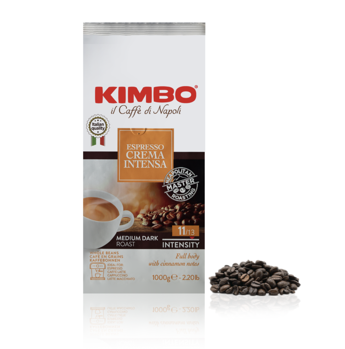 Kimbo Intense Crema Coffee Beans 1 KG_BBD 15 JUN 2025 – My Coffee House