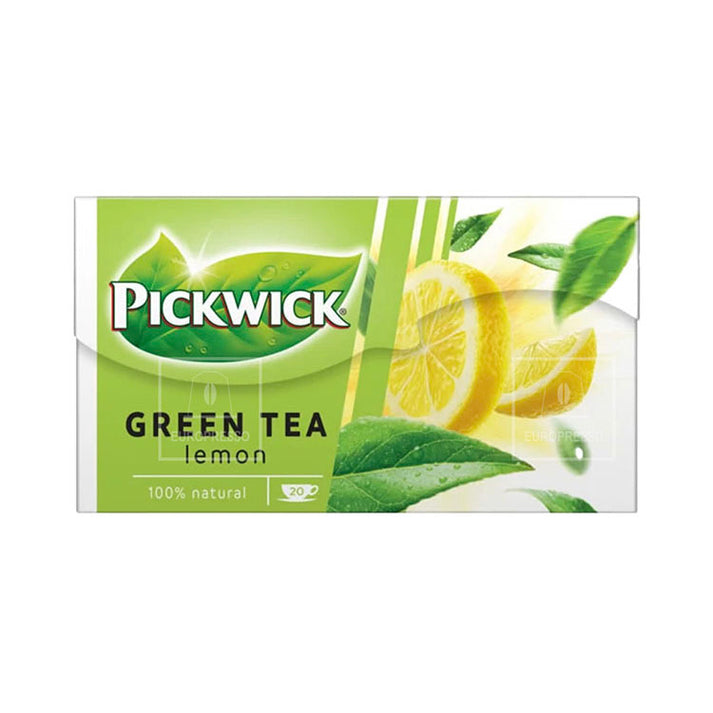 Pickwick 100% Lemon Flavored Green Tea (20 bags) – My Coffee House